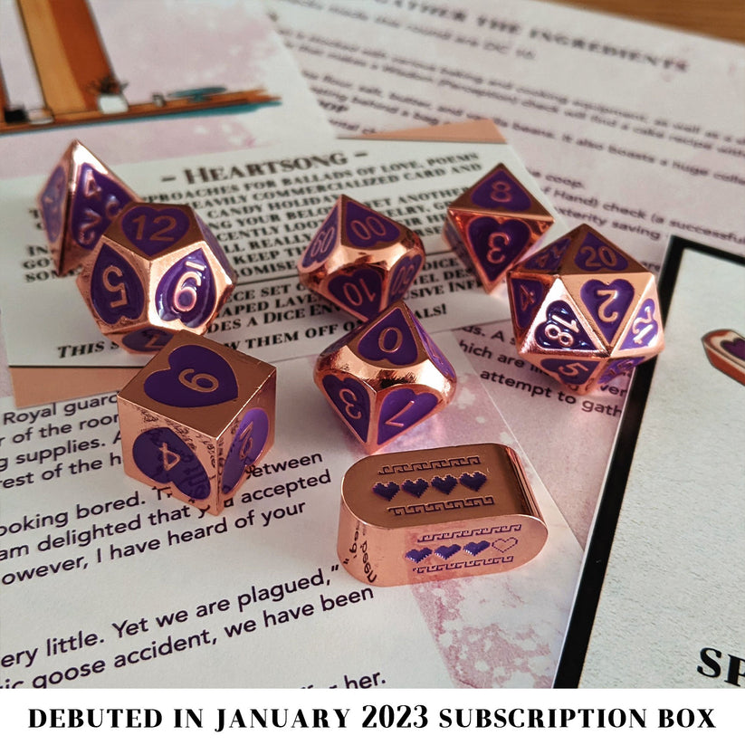 Metal Monthly Dice Subscription Box – Dice Envy