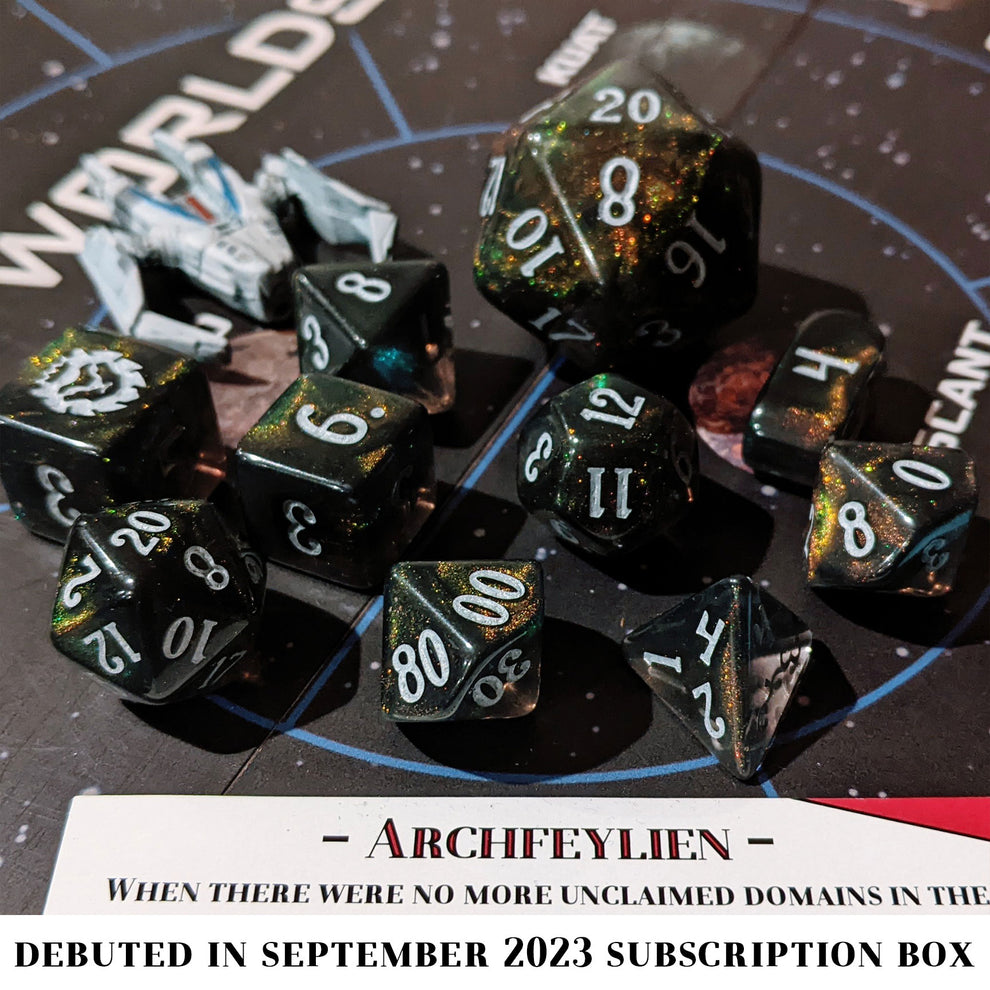 10-Piece Monthly Dice Subscription Box – Dice Envy