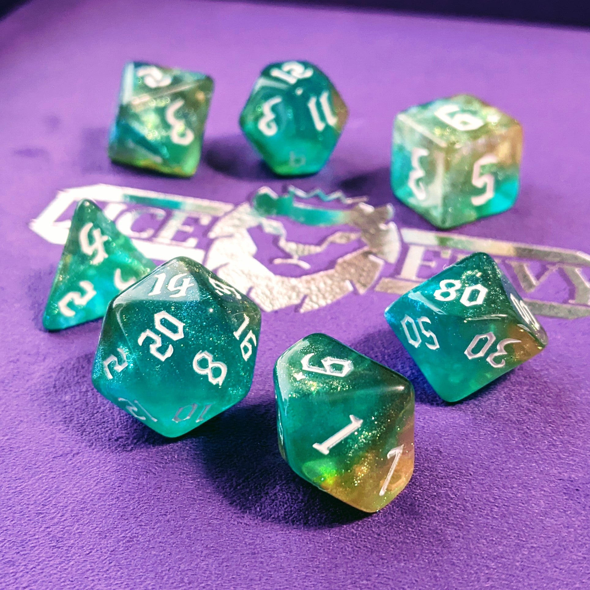 7-Piece Monthly Dice Subscription Box – Dice Envy