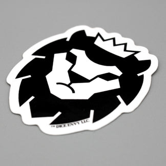 Dice Envy D&D Stickers featuring Brockton the Lion