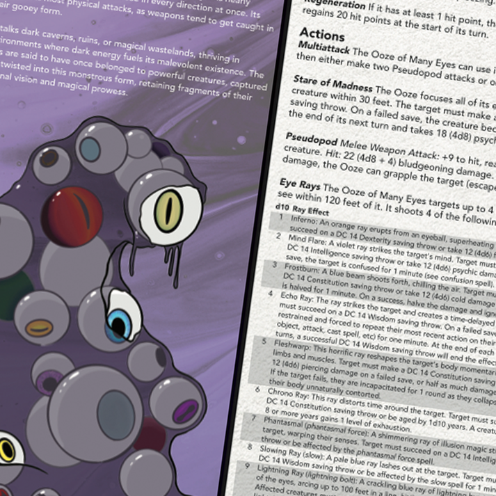 Oodles of Oozes Bundle Digital Download – Dice Envy