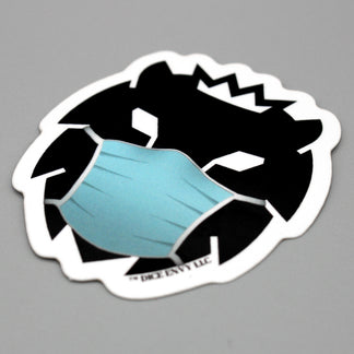 Dice Envy D&D Stickers featuring Brockton the Lion