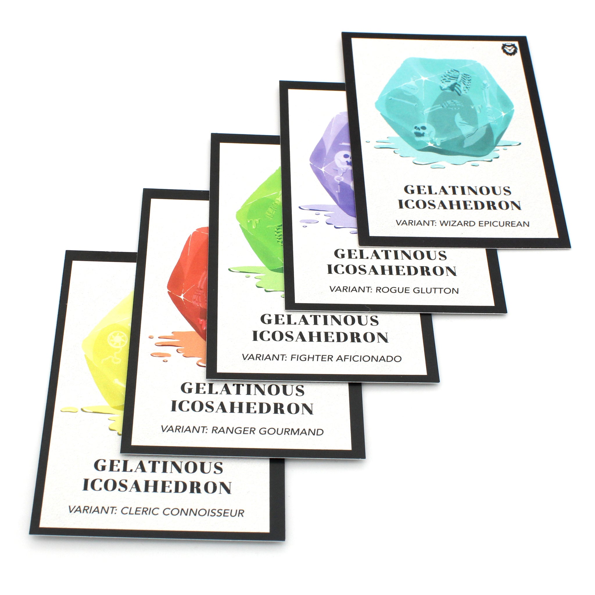 Gelatinous Icosahedron Dice – Dice Envy